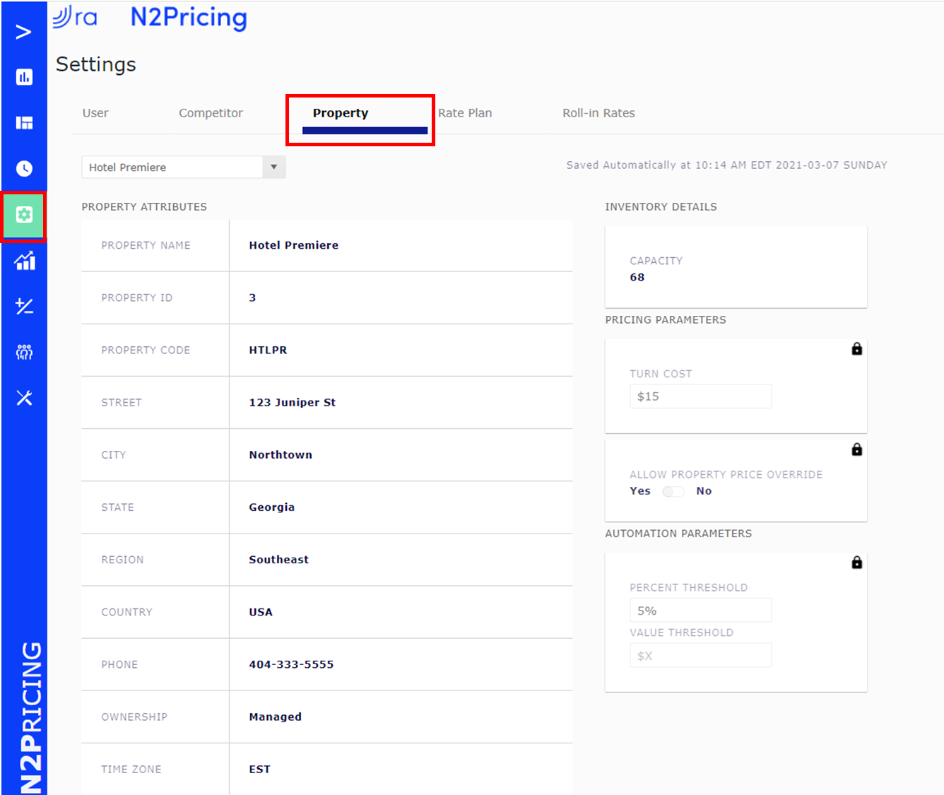 How do I update my Automation parameters? – N2Pricing